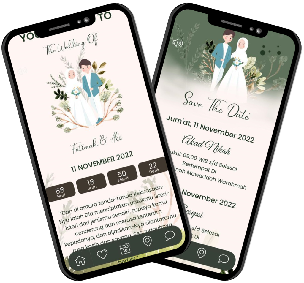 Katalog Undangan Simple - di UndanganDigital.Com