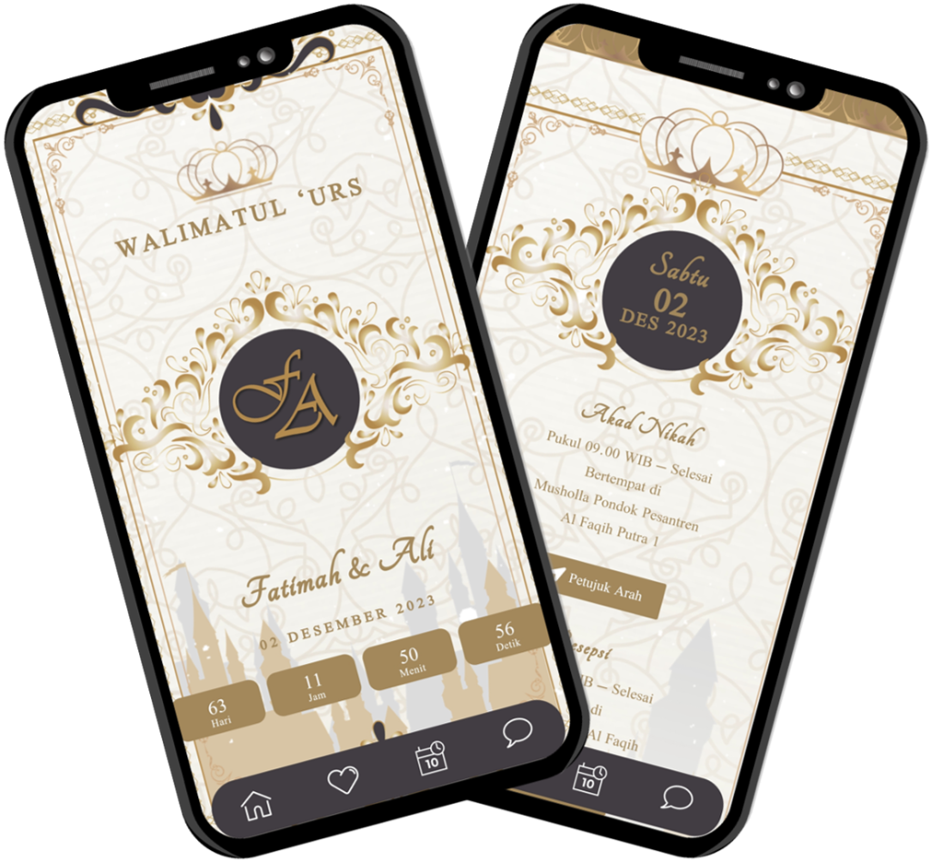 Katalog Undangan Simple - di UndanganDigital.Com