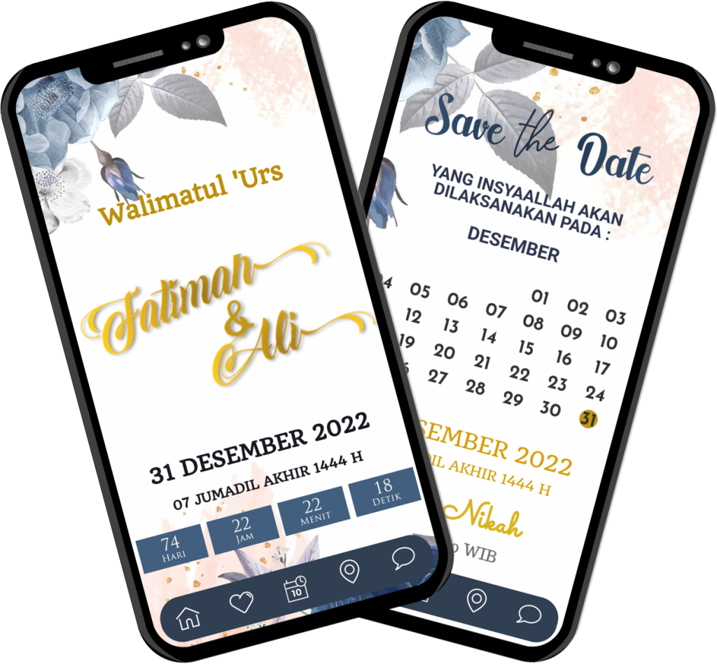 Katalog Undangan Simple - di UndanganDigital.Com