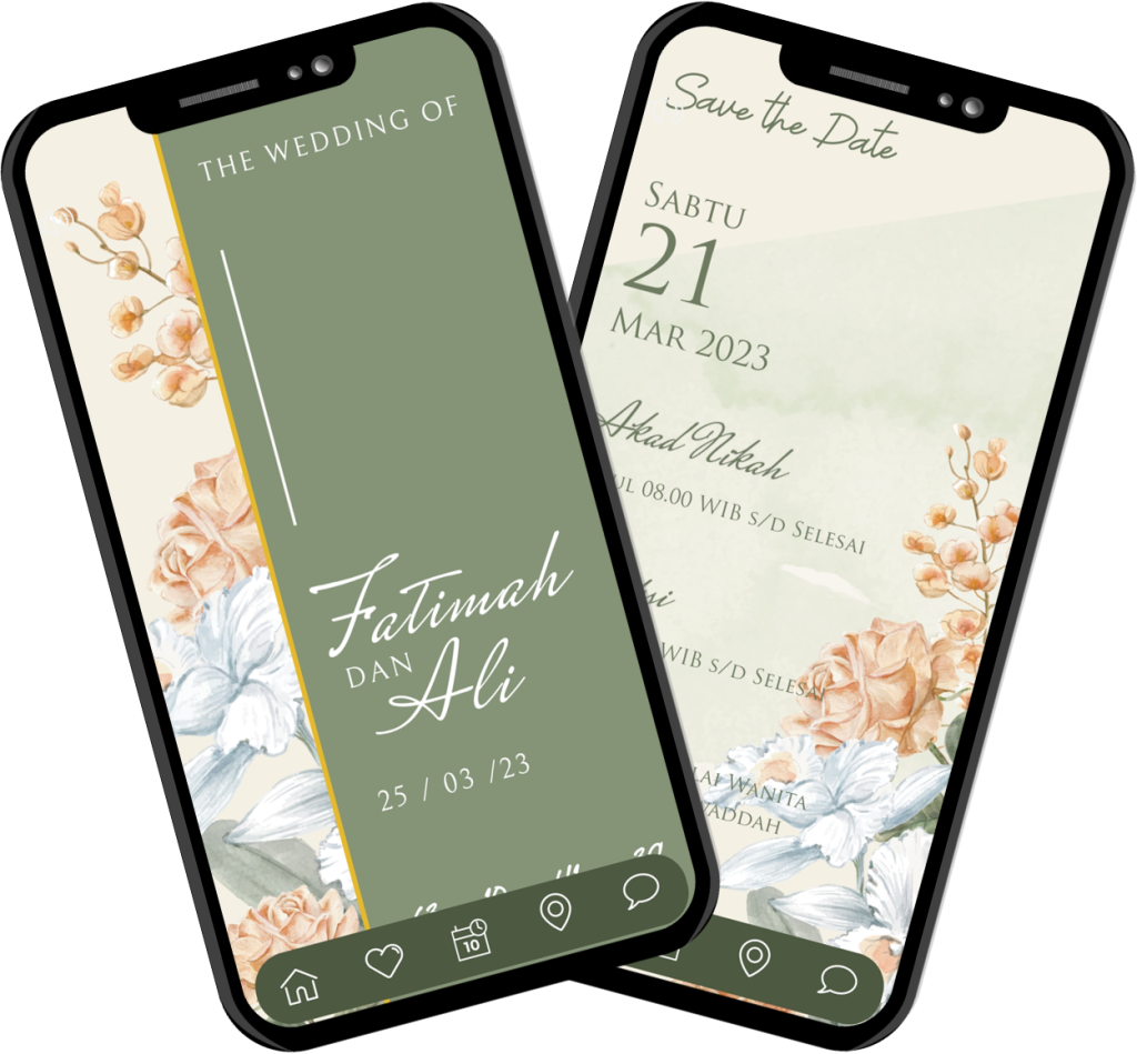 Katalog Undangan Simple - di UndanganDigital.Com