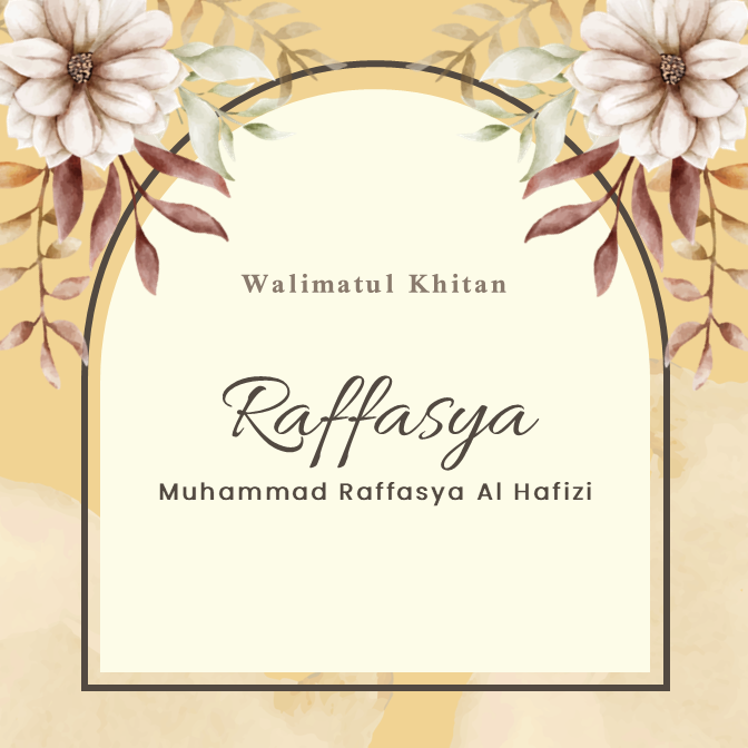 Walimatul Khitan Raffasya - di UndanganDigital.Com